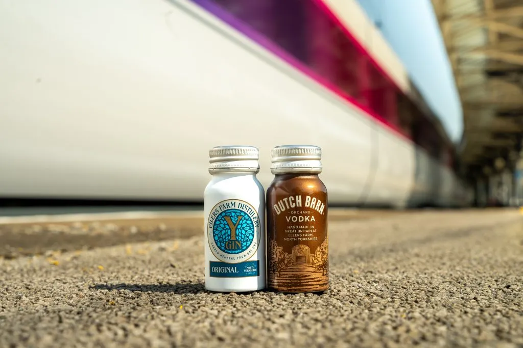 LNER First Class lists Sustainaholics alumin bottles