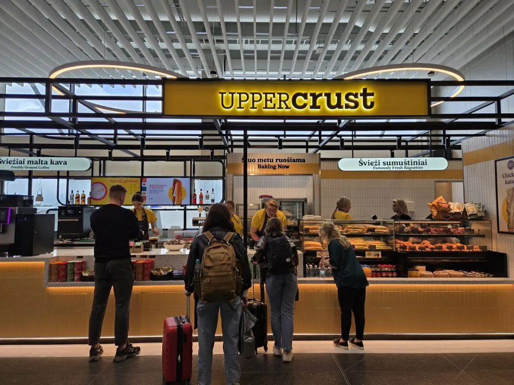SSP debuts in Lithuania with opening of Upper Crust at Vilnius Airport