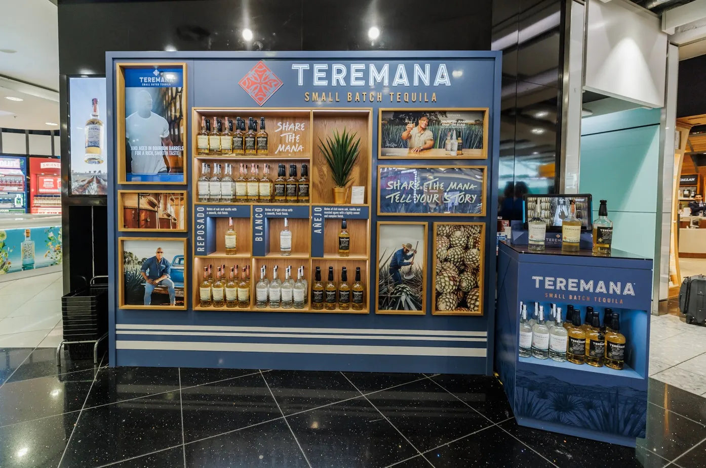 Sharing the Mana: Teremana expands airport campaign