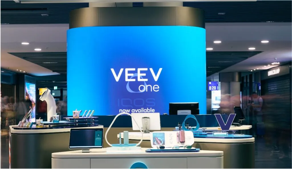 PMI GTR launches Veev One and Veev Now Ultra in European airports