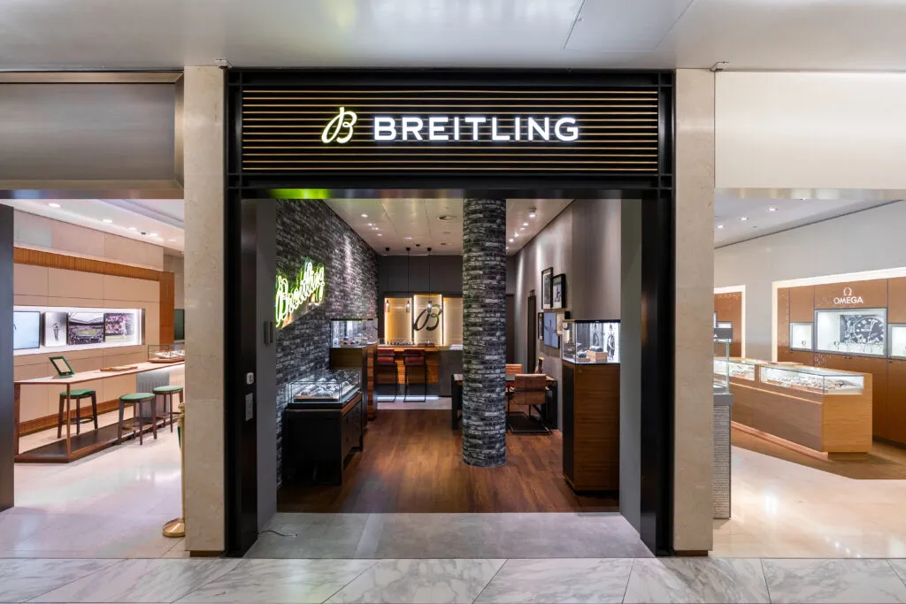 Breitling opens exclusive pop-up store at Amsterdam Airport Schiphol