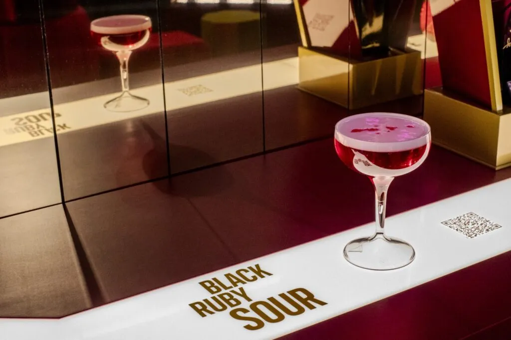 Johnnie Walker Black Ruby pop-up features at Paris Charles de Gaulle ...