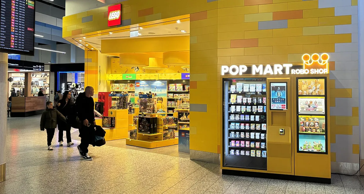 Pop Mart lands at Melbourne Airport