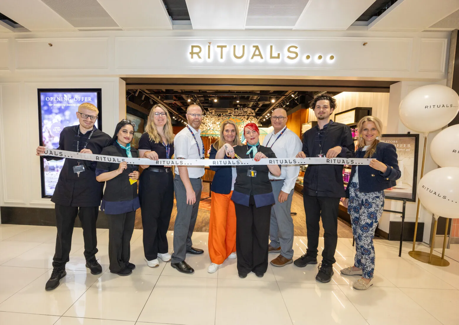Rituals opens newest store at Manchester Airport