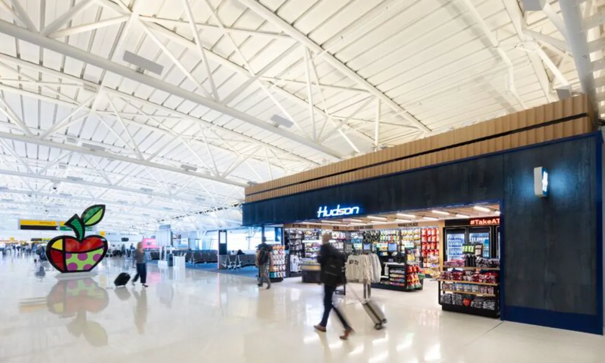 Hudson opens five travel convenience stores at JFK T8