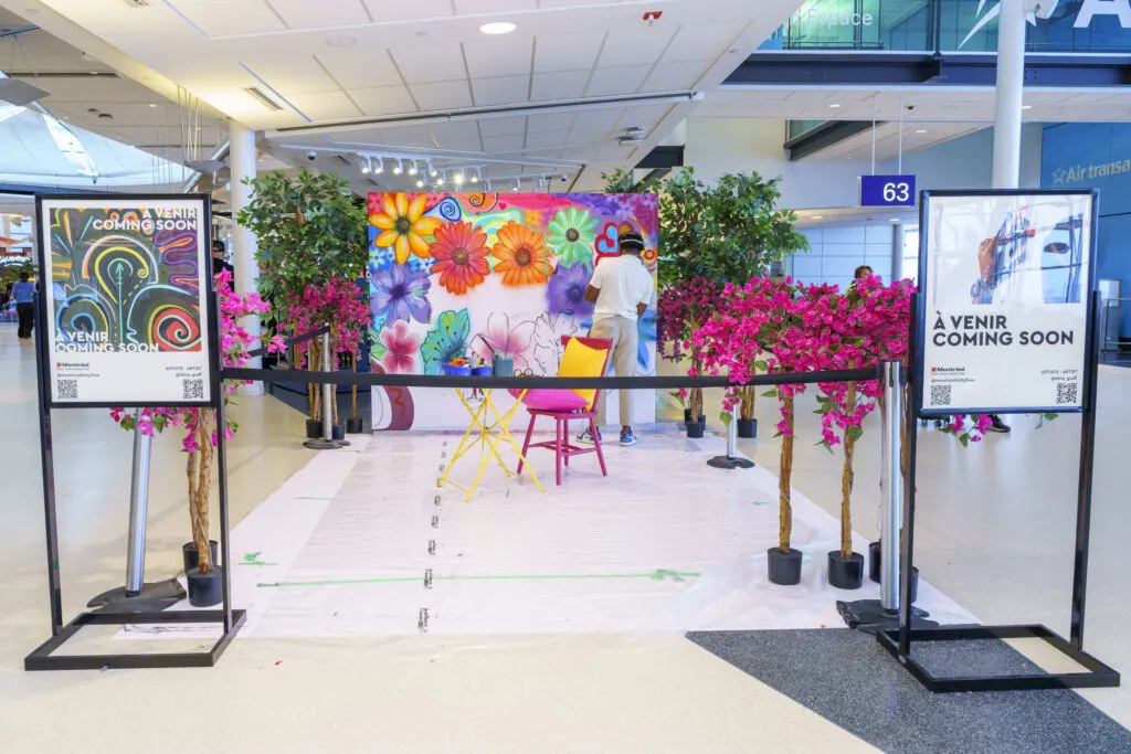 Montréal Duty Free unveils art experience at YUL Montréal-Trudeau Airport