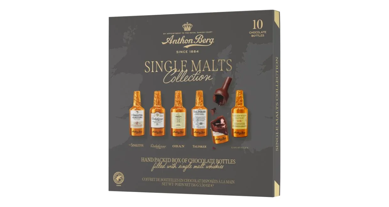 Anthon Berg showcases new-look range into travel retail