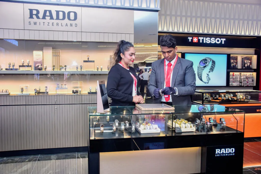 OneWorld Duty Free reveals luxury watch collection at Port City Duty ...