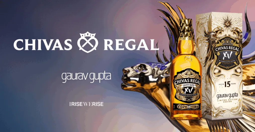 Chivas Regal launches limited edition Gaurav Gupta designs