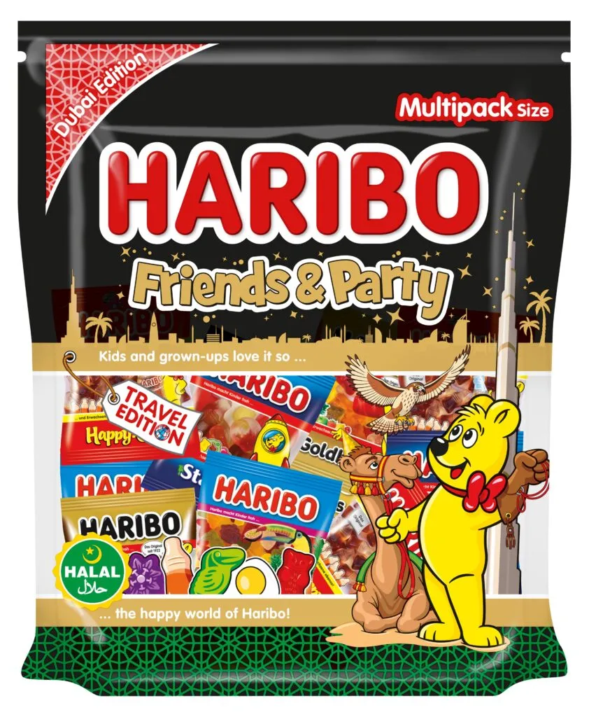 Haribo launches Friends & Party Pouch at Dubai Duty Free