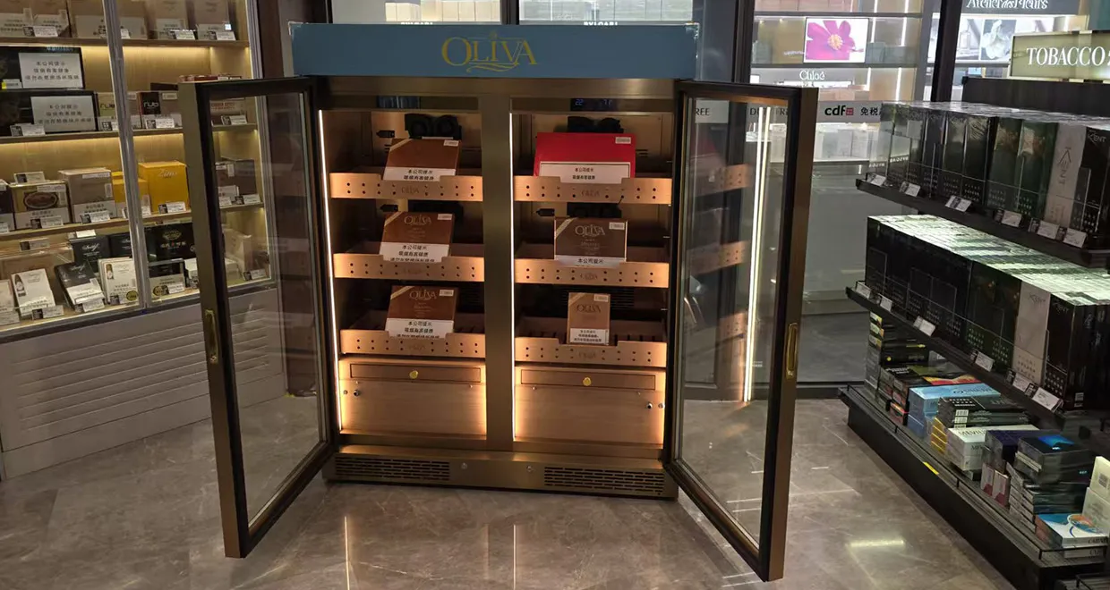 Oliva Cigars launches new humidors with China Duty Free Group
