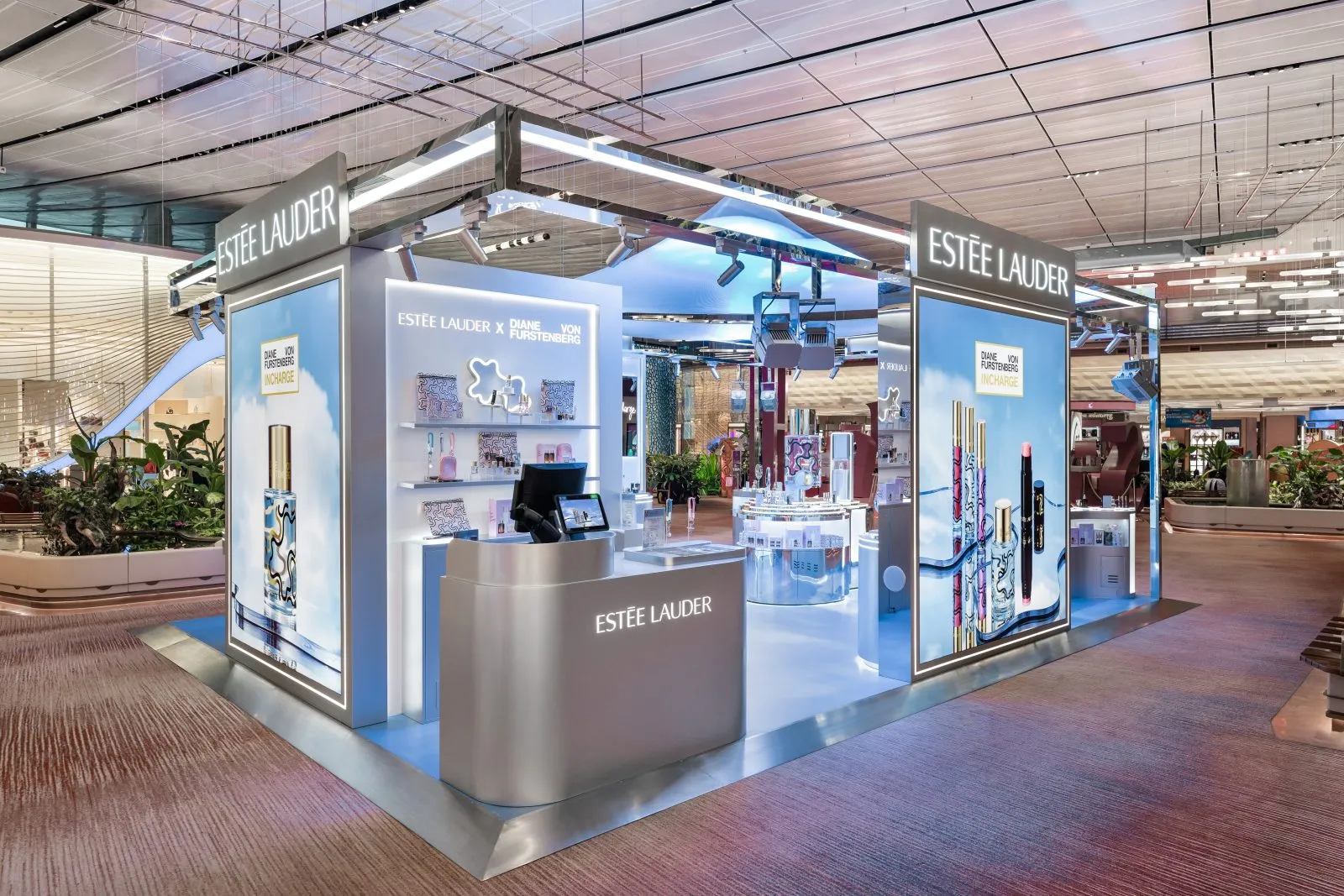 Estée Lauder and Diane von Furstenberg debut InCharge Collection pop-up ...