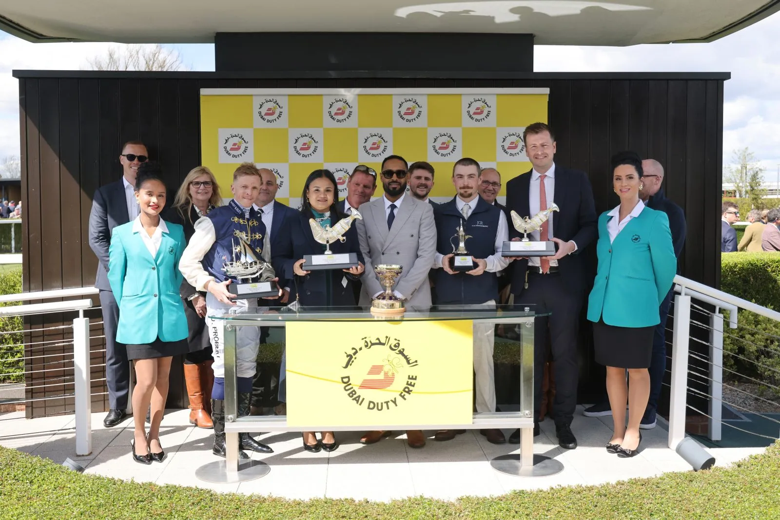 Winner’s circle: Dubai Duty Free shines at Newbury Spring Trials weekend