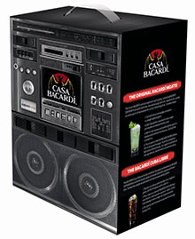 Bacardi unveils Legend of the Bat and Boom Box gift packs