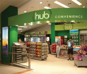 HDS Retail opens Hub Convenience store at Sydney T2