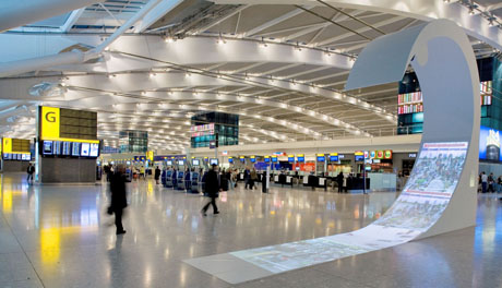 BAA launches art exhibits at Heathrow T5