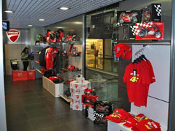 Meridian Duty Free opens first Ducati airport store
