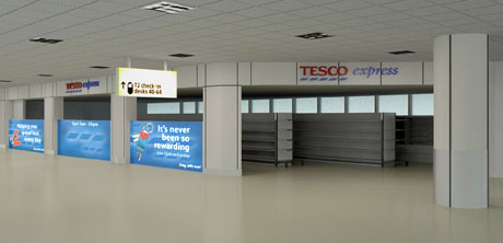 Tesco to open first airport store
